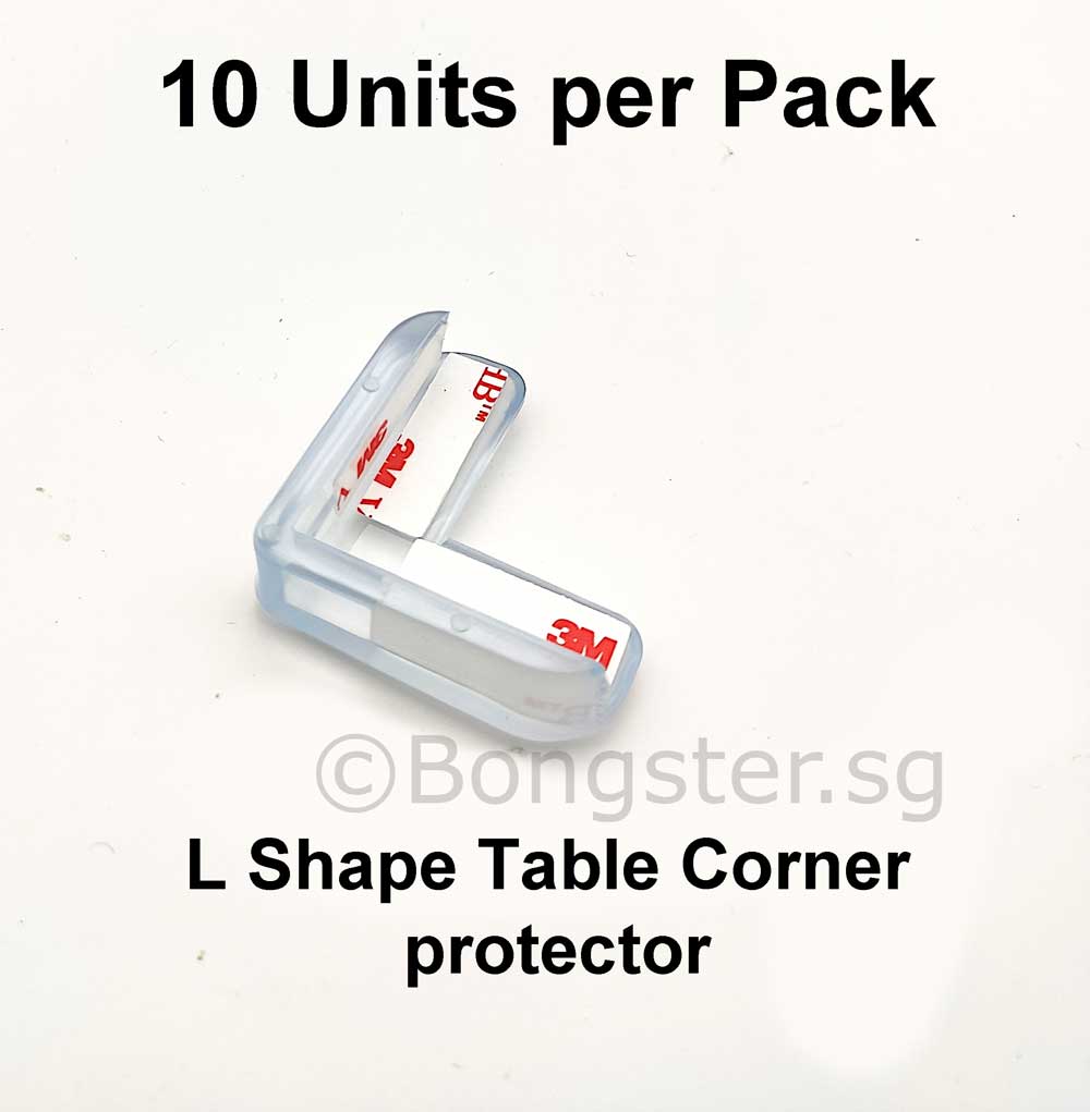 L shape table corner protector 10 units per pack – Bongster